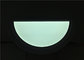Modern Surface Mount Semi Circle Wall Light 9W Isolated For Bedroom Lighting
