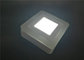 Indoor Ceiling Led Panel Light 6w , Square Surface Double Color Small Led Panel Light