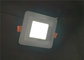 Super Slim 6 Watt Led Panel Light Square Concealed Cold White With Red Edge Lit