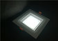 12W + 4W Multi Coloured Downlights , Square White Blue Color Changing Led Recessed Lighting
