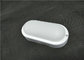 Cool White Oval IP65 LED Bulkhead Light 12W WalL Lamp Frosted Diffusor