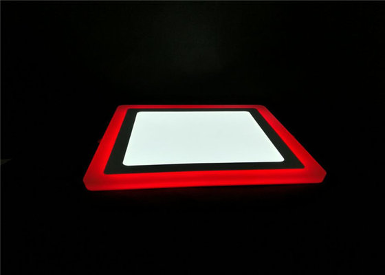 White Red 24W 9 Watt Led Panel Light Recessed Mounted Square For Ceiling