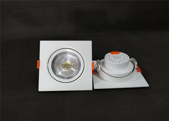 Ceiling Concealed 9W Square LED Spotlights Built In Dirver For Indoor Lighting 855lm